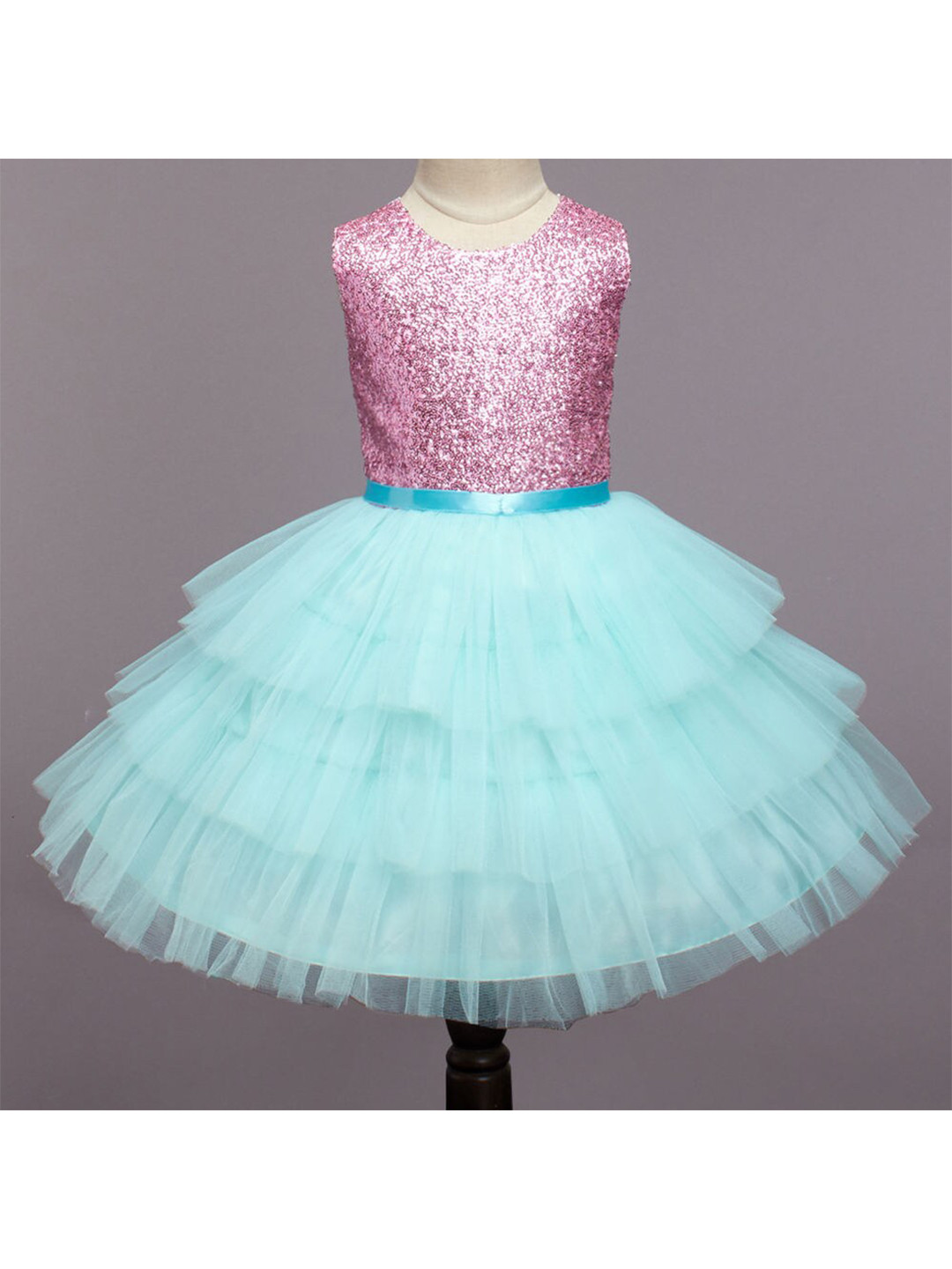 Buy The Magic Wand Blue Dress - Dresses for Girls 17605398 | Myntra