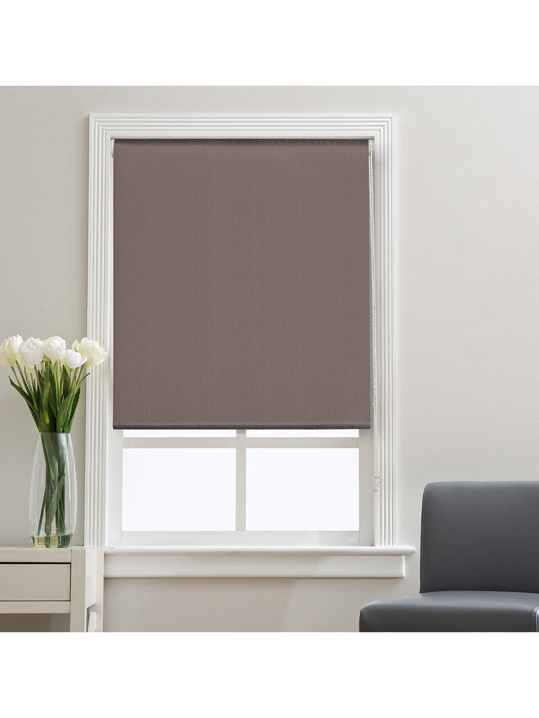 Buy Deco Window Brown Black Out Window Blinds - Curtains And Sheers for ...