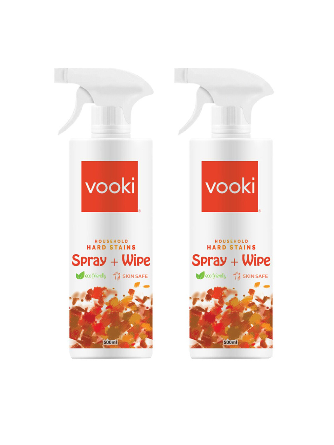 Buy Vooki Set Of 2 Hard Stain Cleaner 500ml Each - Personal Care Hamper ...