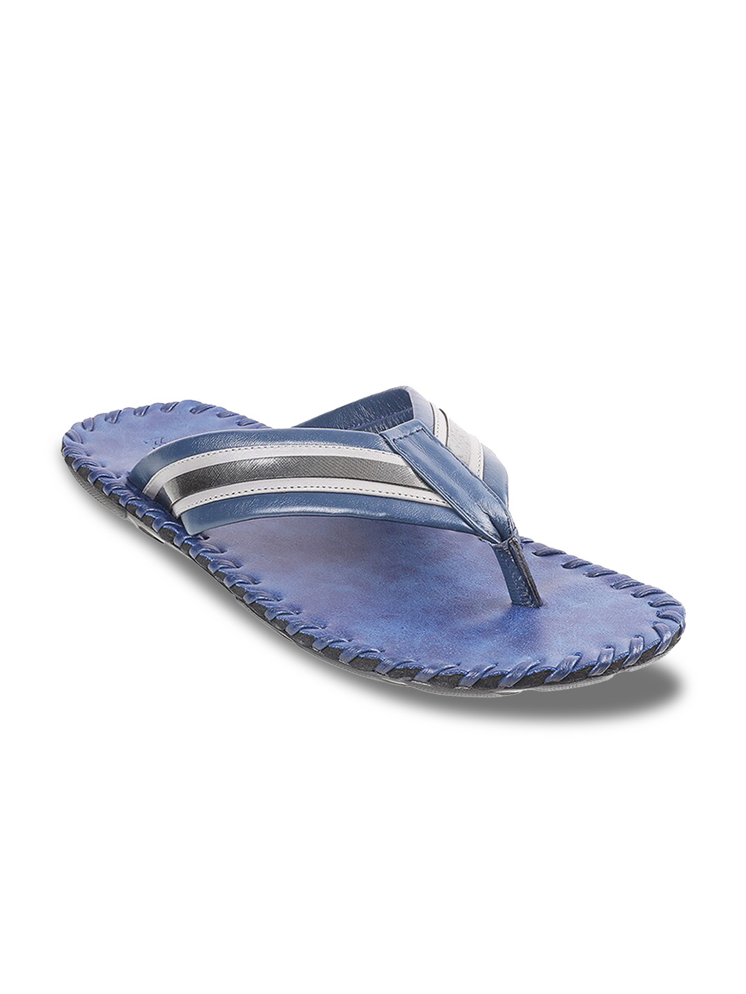 Buy Mochi Men Blue Comfort Sandals - Sandals for Men 17639602 | Myntra