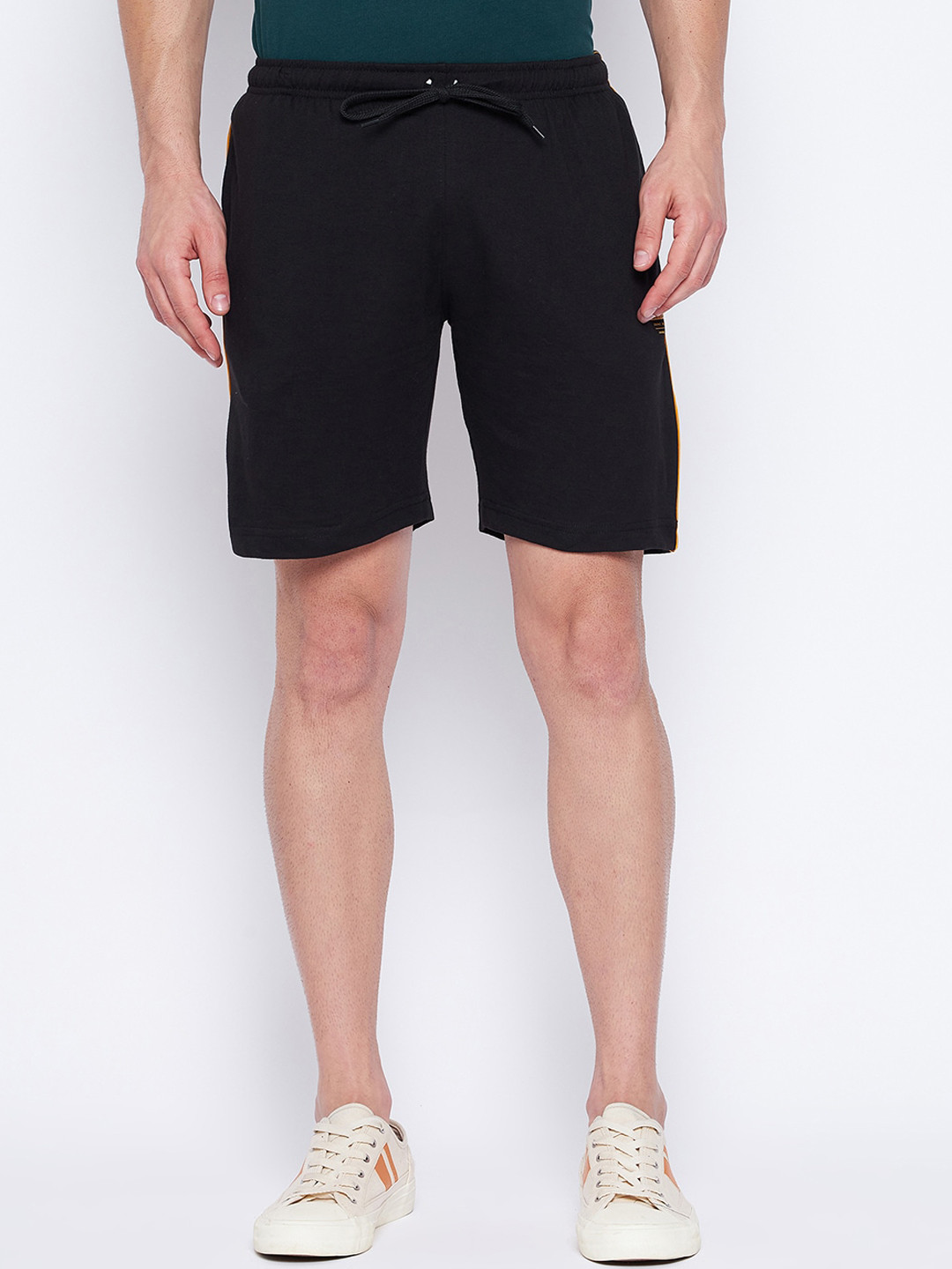 Buy Duke Men Black Cotton Sports Shorts - Shorts for Men 17640742 | Myntra