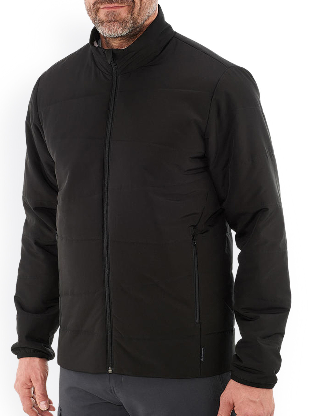 Buy FORCLAZ By Decathlon Men Black Insulator Outdoor Hiking And ...