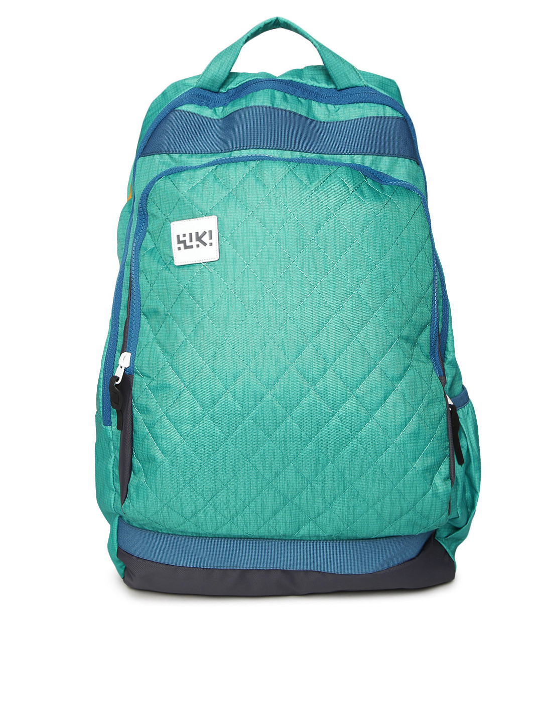 Buy Wildcraft Unisex Green & Yellow Toss Quilted Reversible Backpack ...