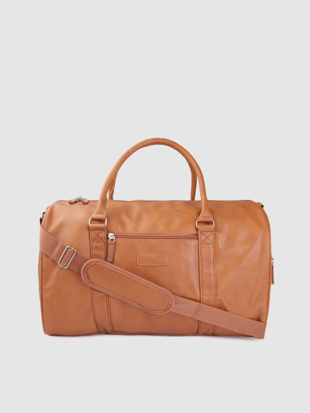 Buy VIP Unisex Tan Brown Solid Endura Duffel Bag - Duffel Bag for ...