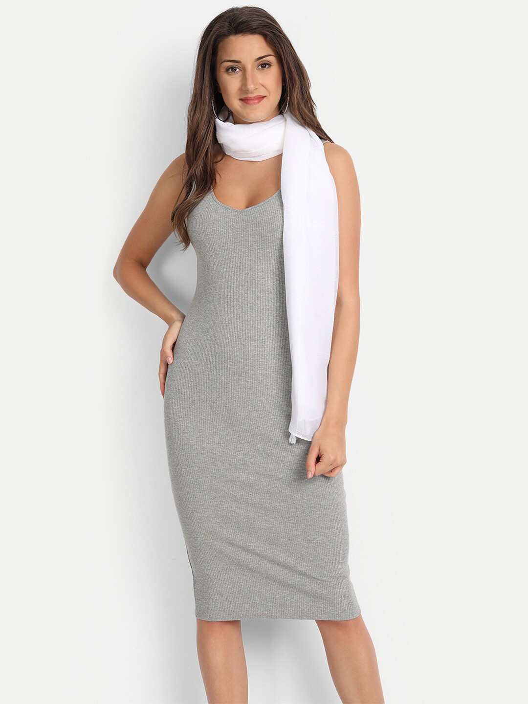 Buy Wicked Stitch Women White Scarf - Scarves for Women 17651670 | Myntra