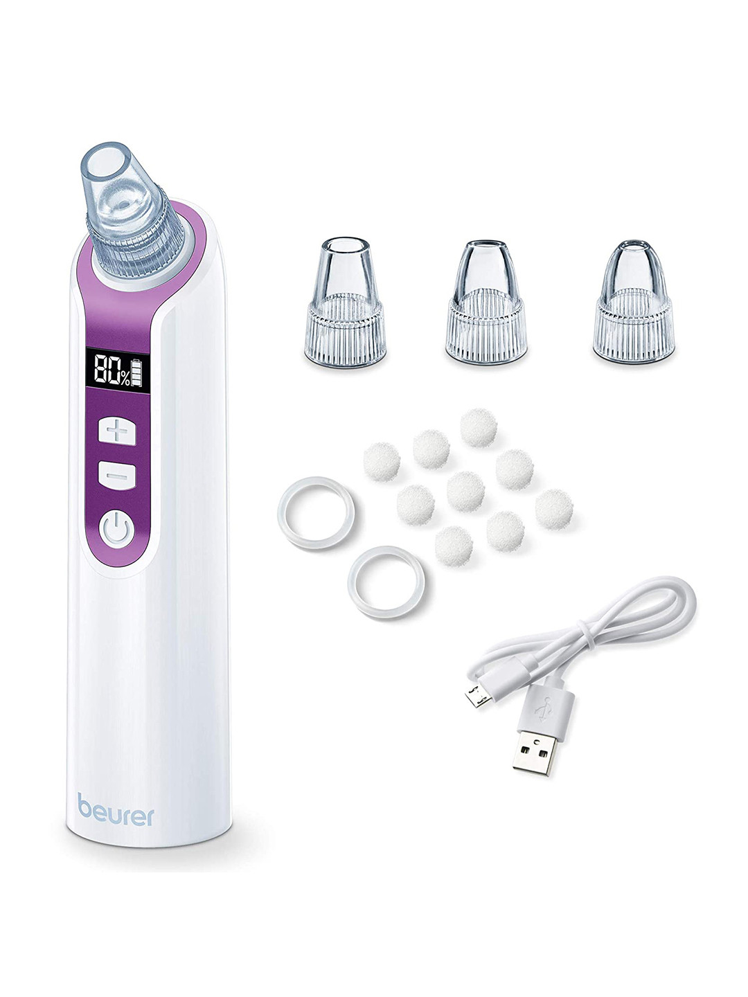 Buy Beurer Vacuum Technology Pore Cleanser FC 41 - Blackhead Removal ...