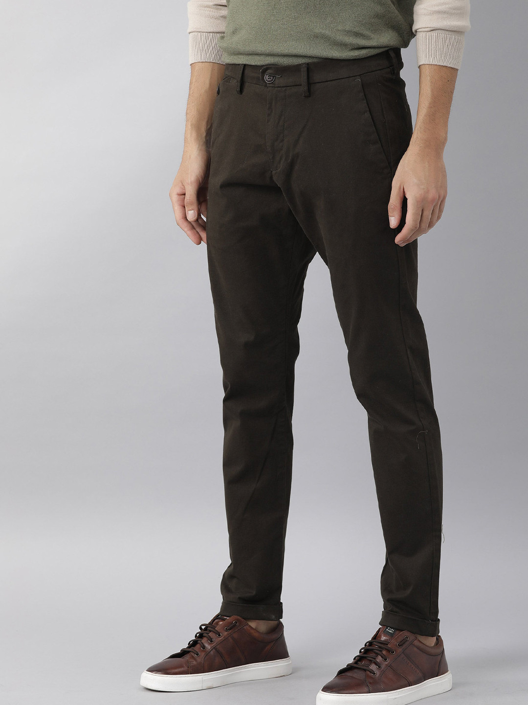 Buy RARE RABBIT Men Slim Fit Trousers - Trousers for Men 17653748 | Myntra