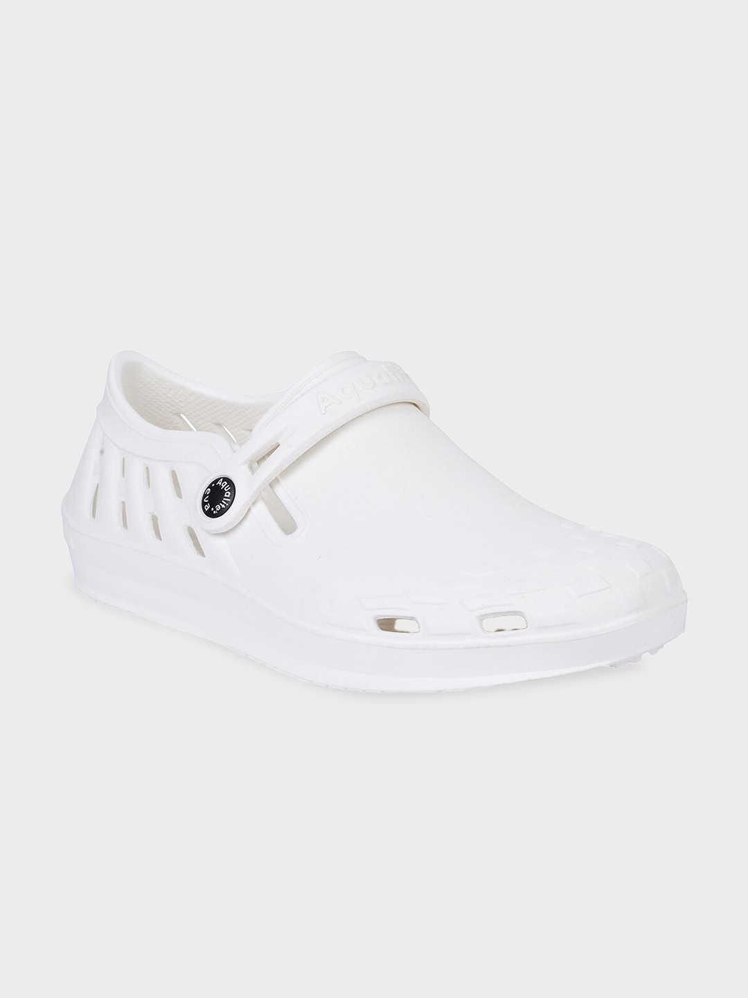 Buy Aqualite Women White PU Clogs - Casual Shoes for Women 17666890 ...