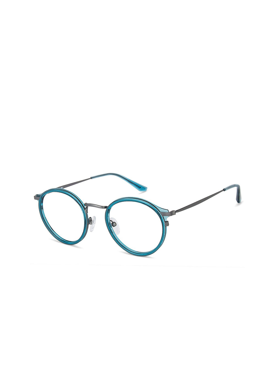 Buy LENSKART Unisex Transparent Zero Power Blue Cut & Antiglare ...
