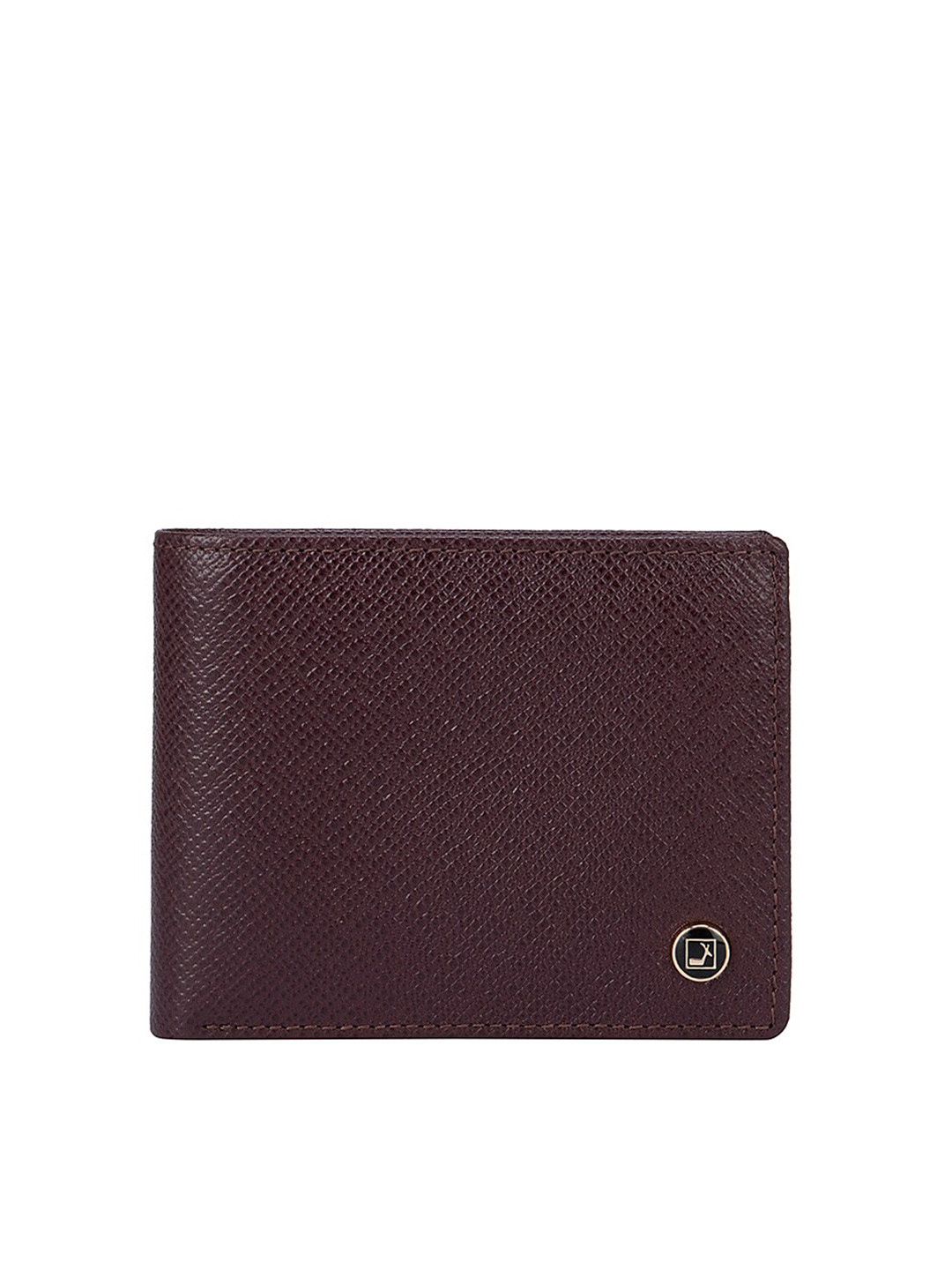 Buy Da Milano Men Purple Leather Two Fold Wallet - Wallets for Men ...