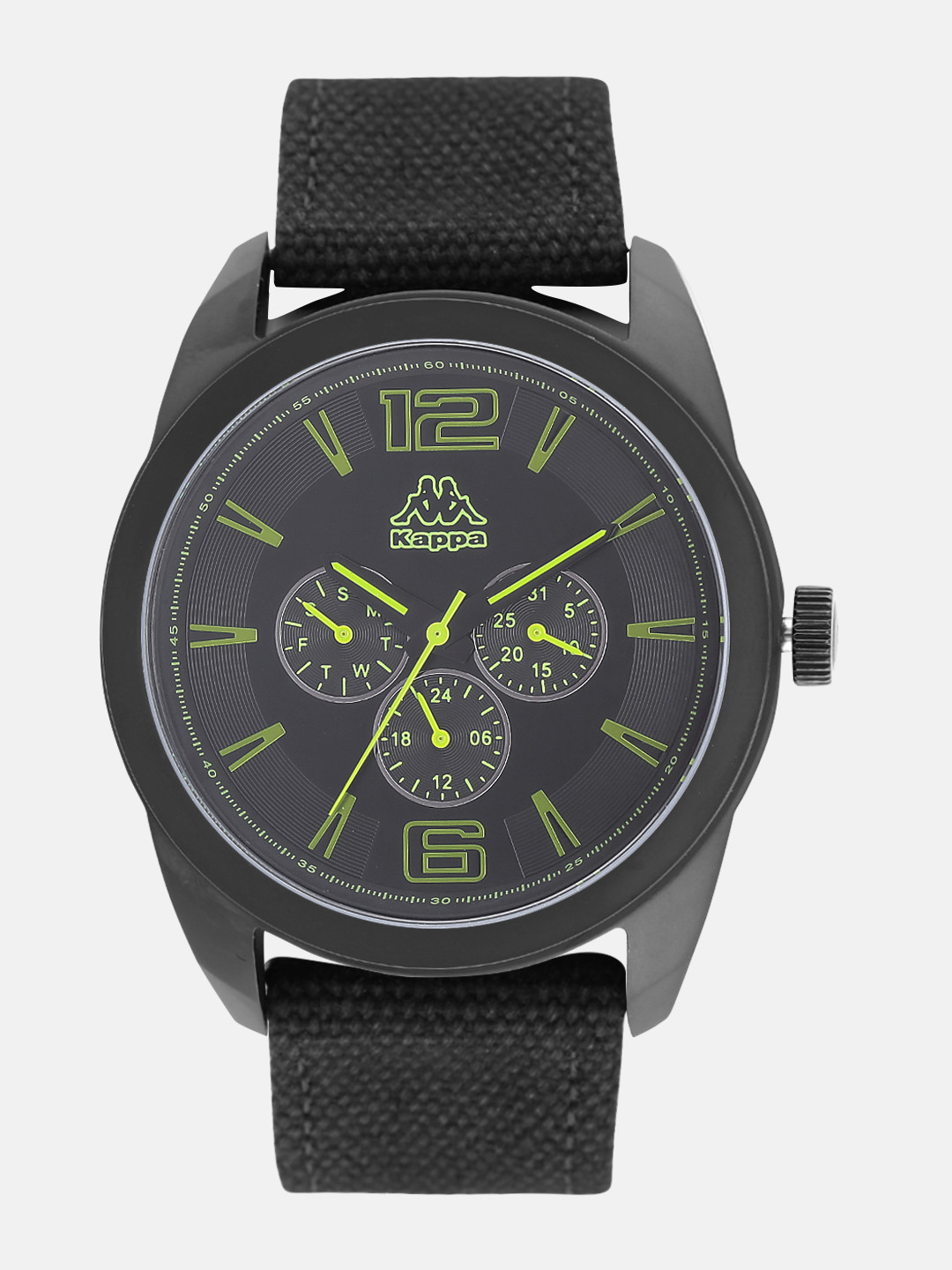 Buy Kappa Men Black Multifunction Dial Watch KP 1404M C - Watches for ...