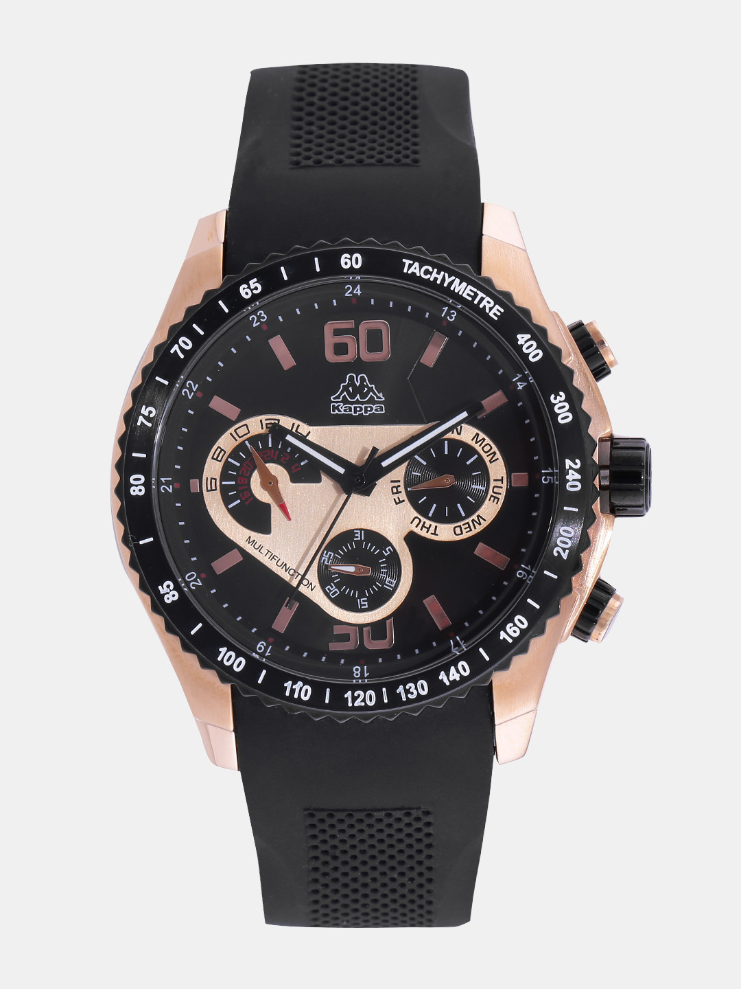 Buy Kappa Men Black & Gold Toned Analogue Watch KP 1405M - Watches for ...