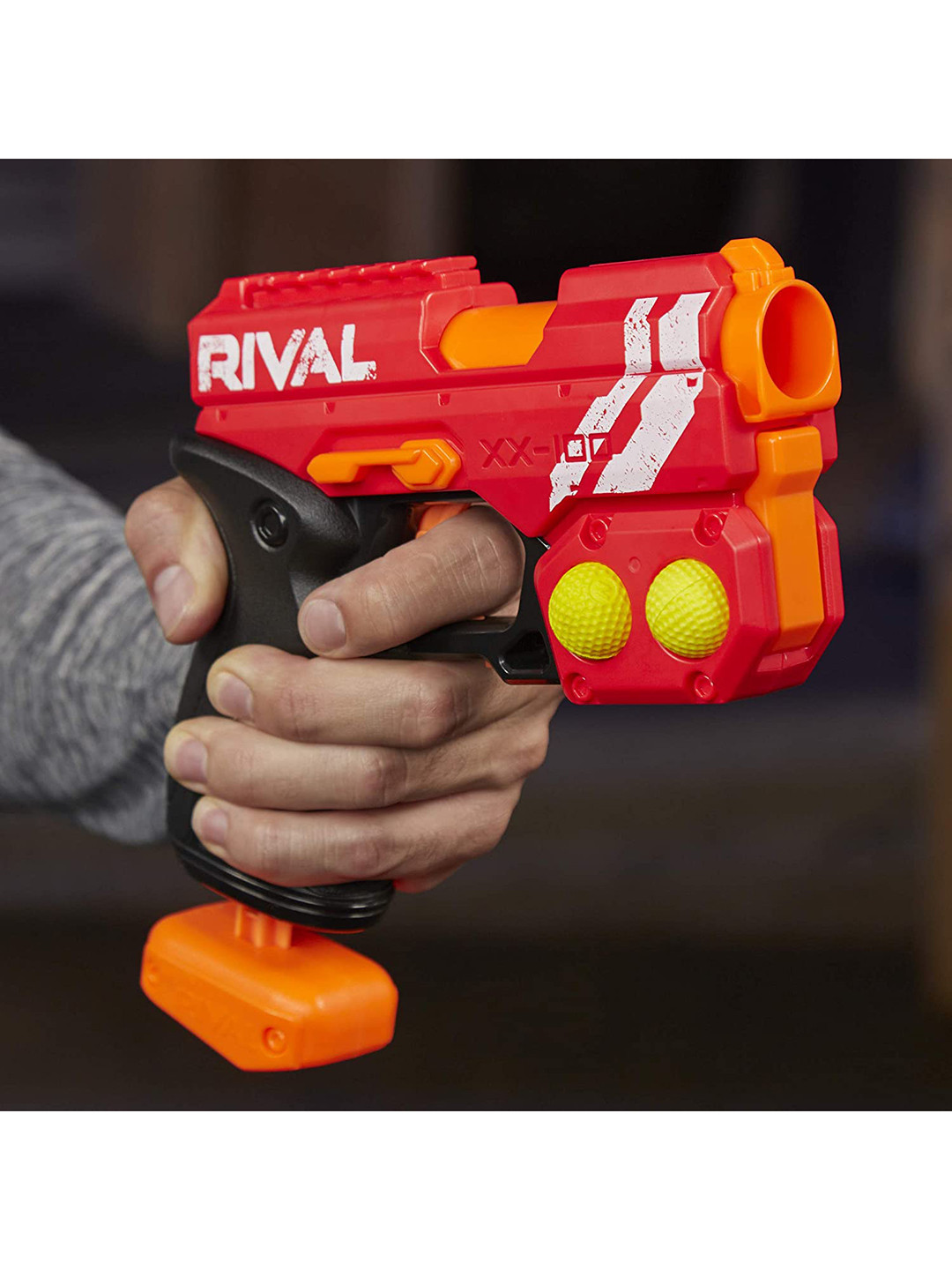 Buy NERF Kids Red Rival Knockout Blaster XX 100 - Activity Toys And ...