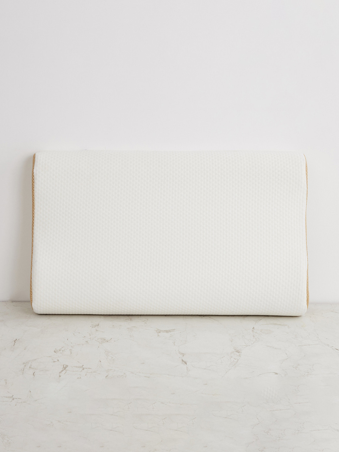 Buy Home Centre White Solid Memory Foam Rectangle Sleep Pillow ...