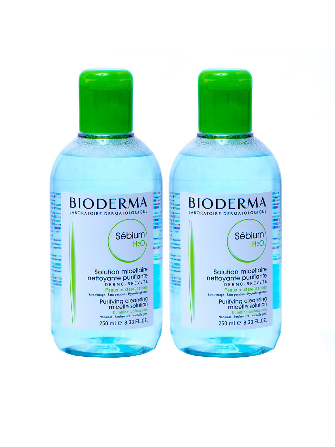 Buy BIODERMA Set Of 2 Sebium H2O Purifying Micellar Cleansing Water ...