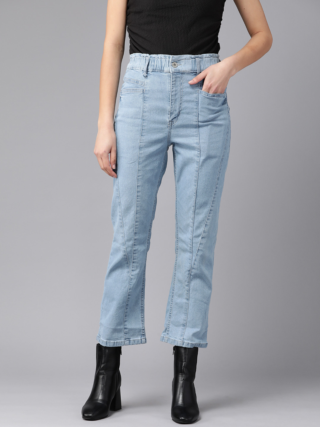 Buy Roadster X Fast And Furious Women Straight Fit High Rise ...