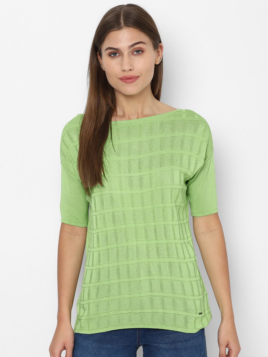 Buy Allen Solly Woman Green Top - Tops for Women 17730042 | Myntra