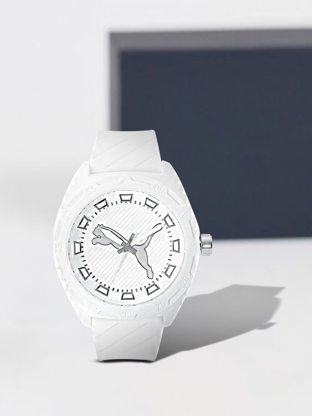 Buy Puma Men White Dial & Straps Analogue Watch P5089 - Watches for Men ...