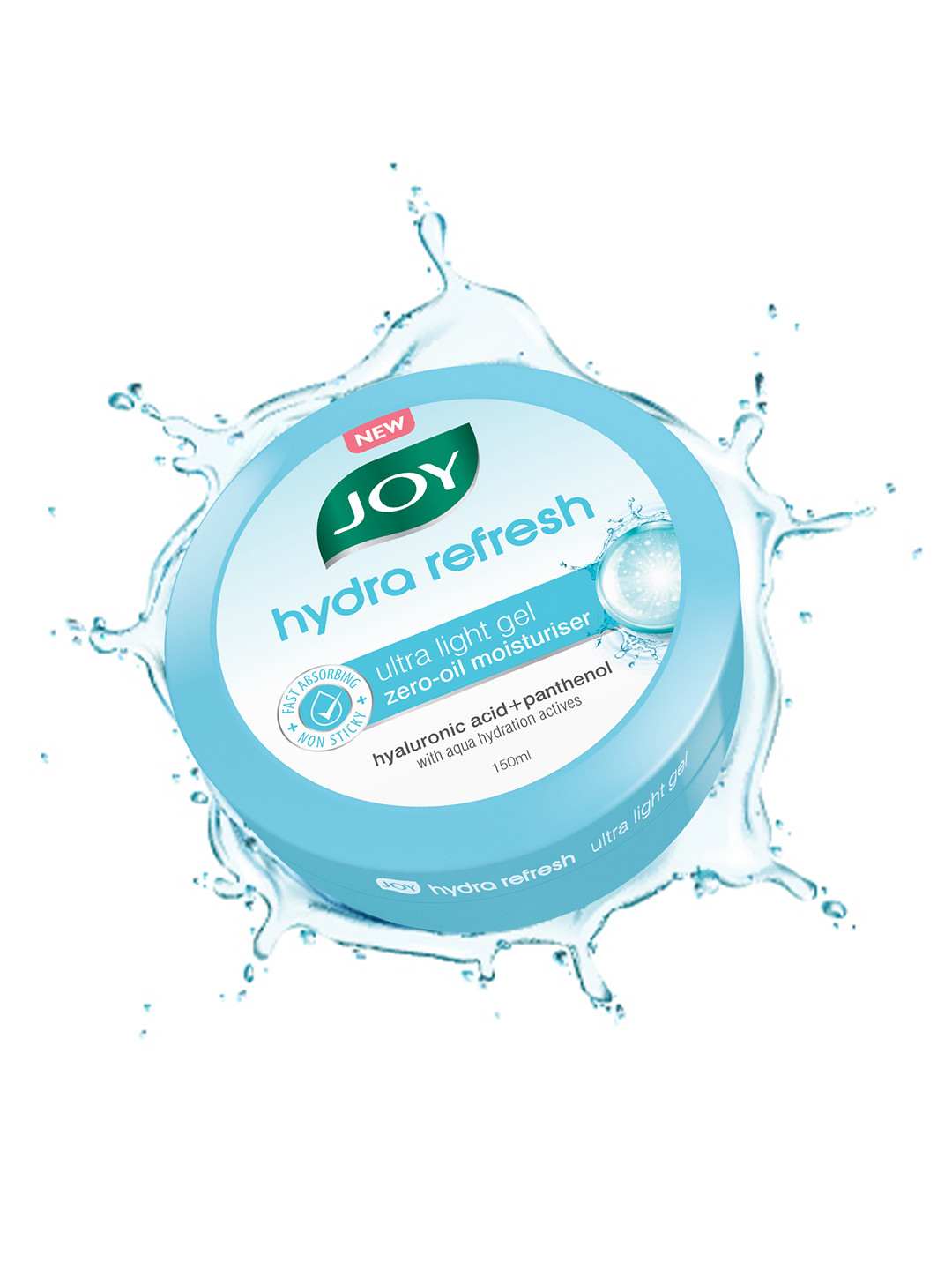 Buy JOY Ultra Light Oil Free Face Moisturizer Gel With Hyaluronic Acid ...