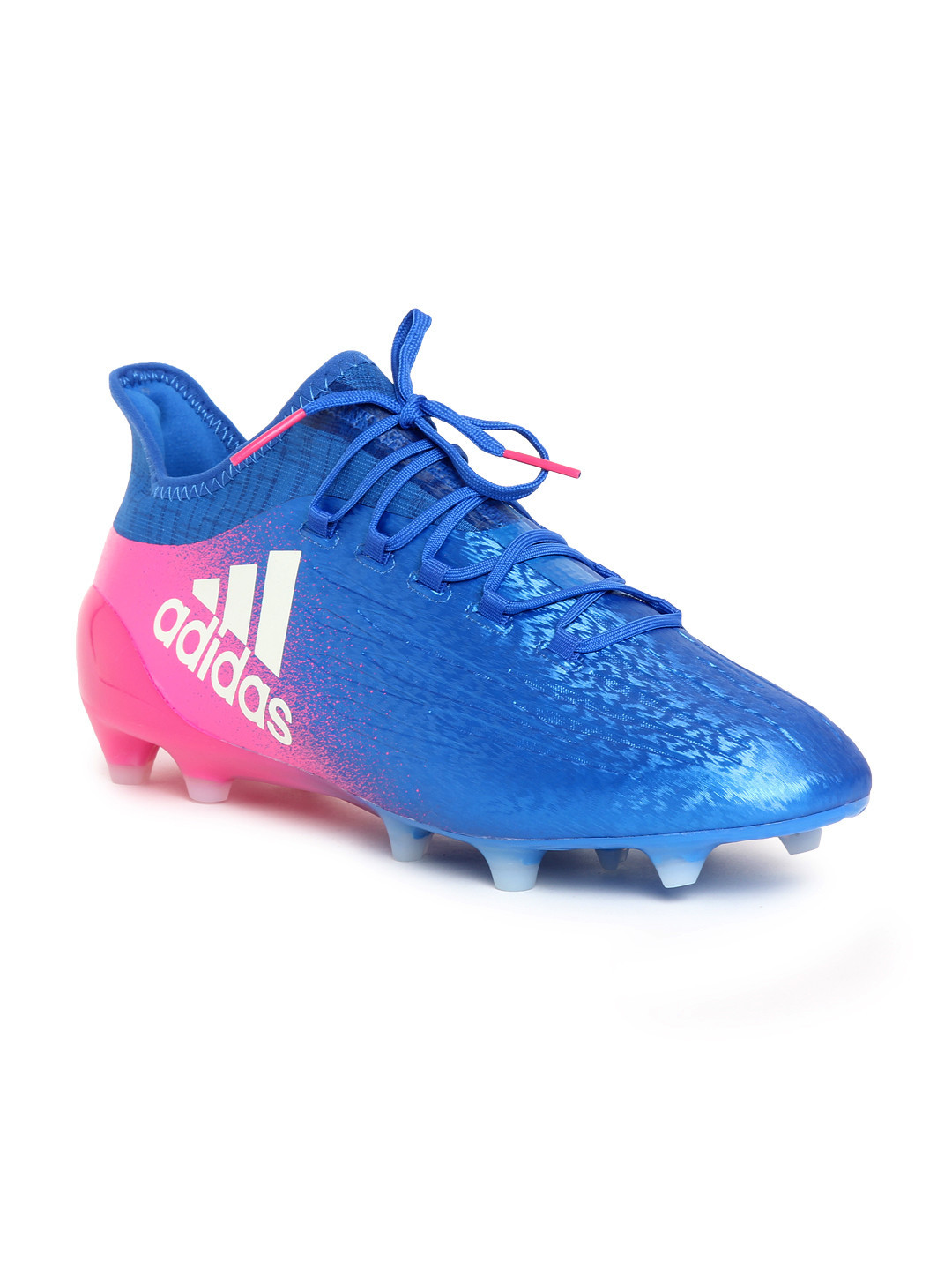 Buy ADIDAS Men Blue & Pink X 16.1 FG Football Shoes - Sports Shoes for ...