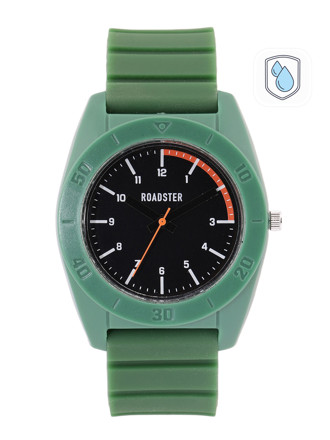 Buy Roadster Men Black Dial & Straps Analogue Watch RD AW21 10B ...