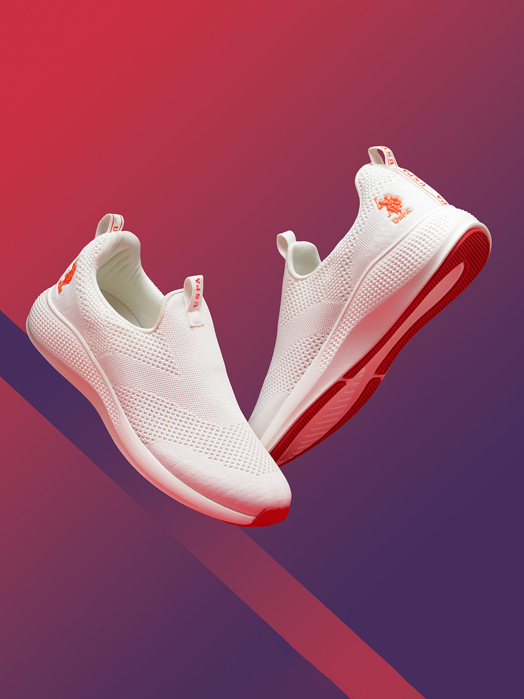 Buy U.S. Polo Assn. Men Off White BRONEL 3.0 Walking Shoes - Sports ...