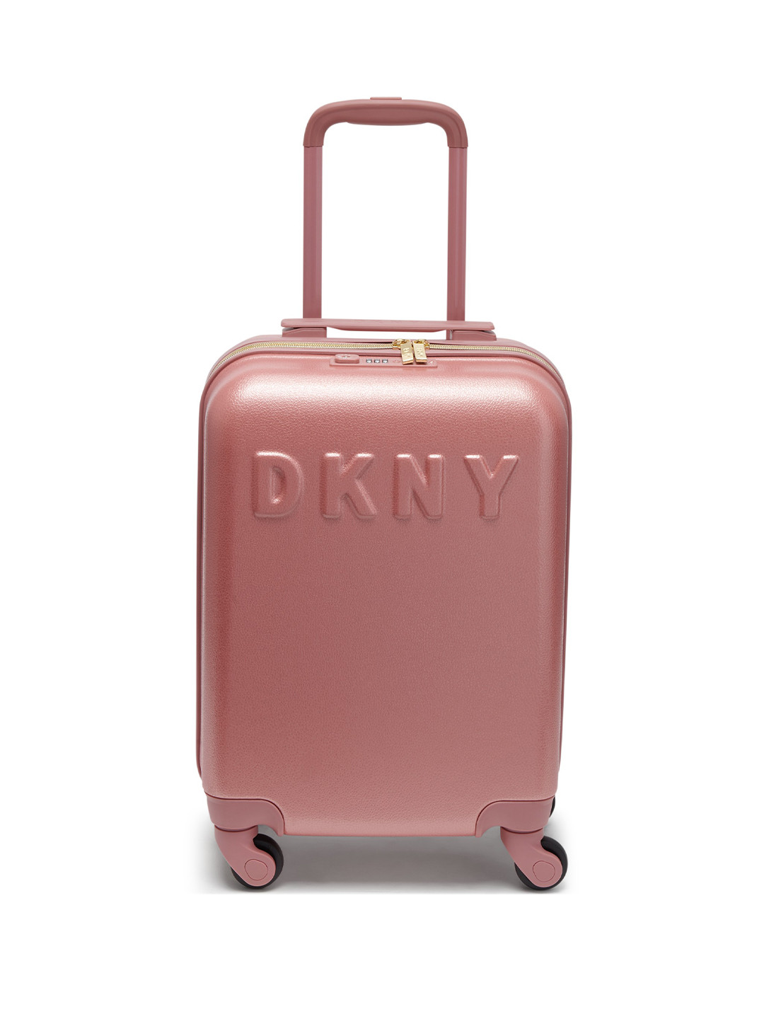 Buy Dkny Diva Prime Rose Range Hard Case 20 Inch Cabin Trolley Bag ...