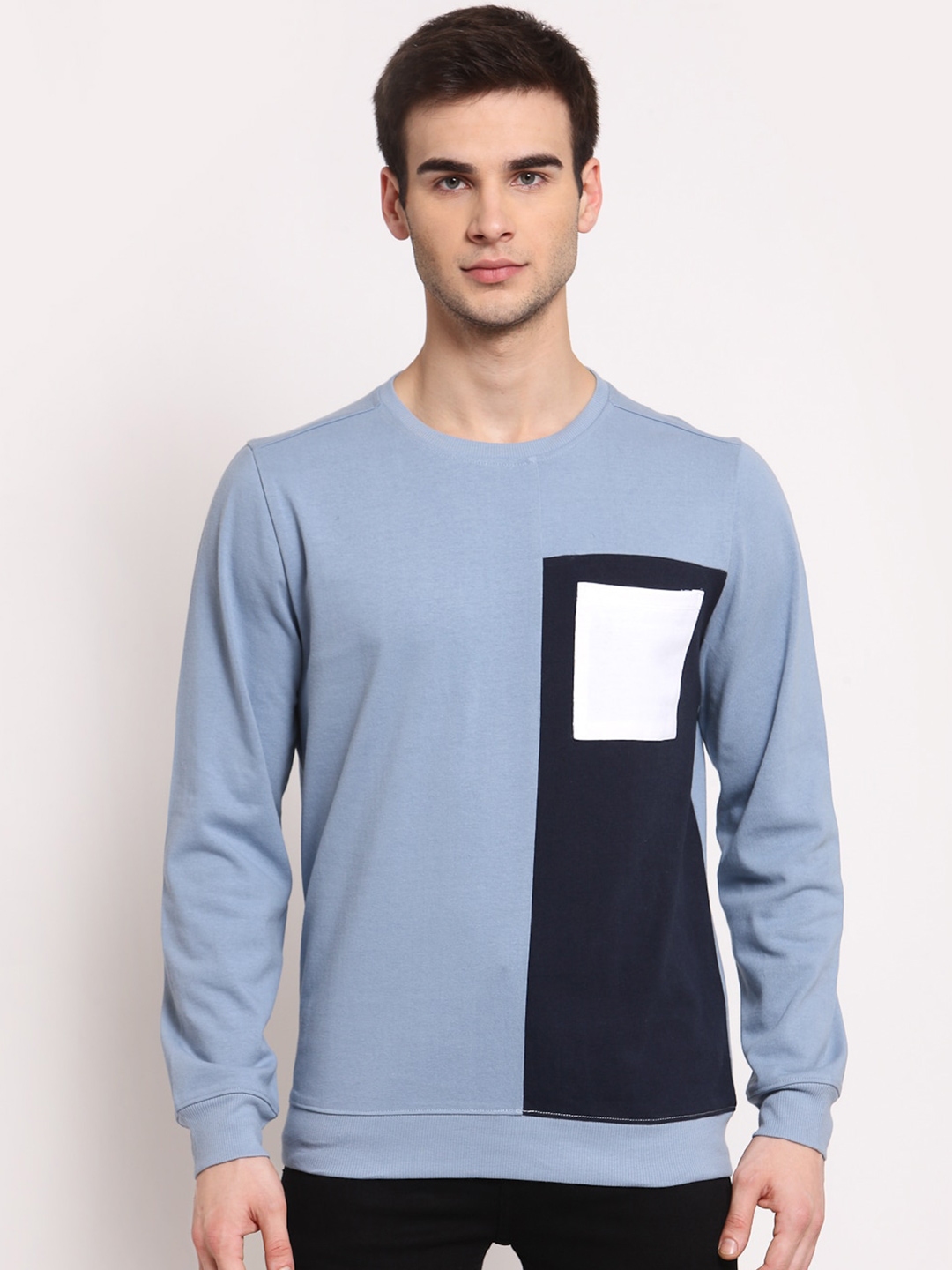 Buy YOONOY Men Blue Printed Organic Cotton Sweatshirt - Sweatshirts for ... Buy YOONOY Men Blue Printed Organic Cotton Sweatshirt - Sweatshirts for ...
