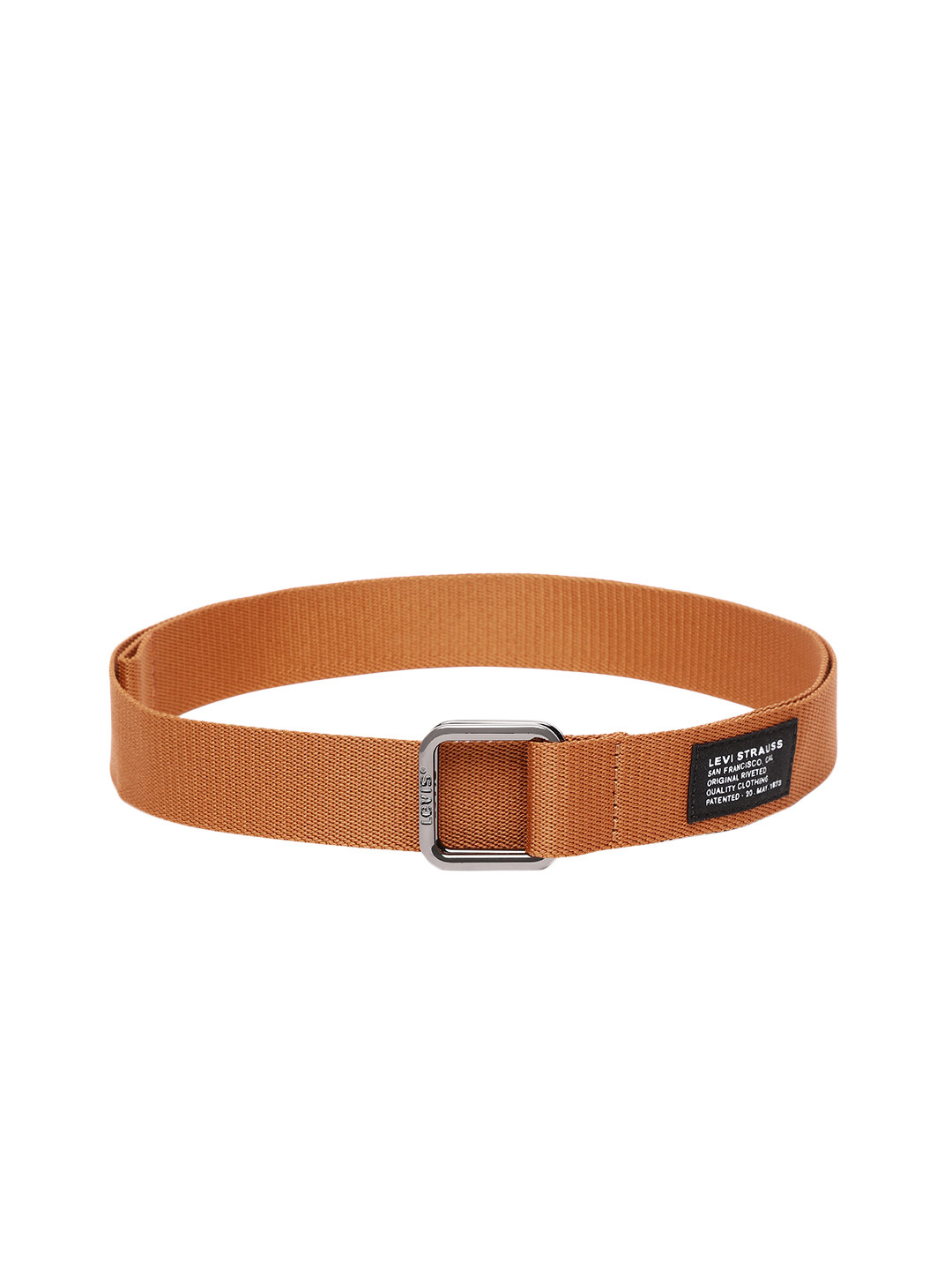 Buy Levis Men Brown Web Belt - Belts for Men 17769602 | Myntra