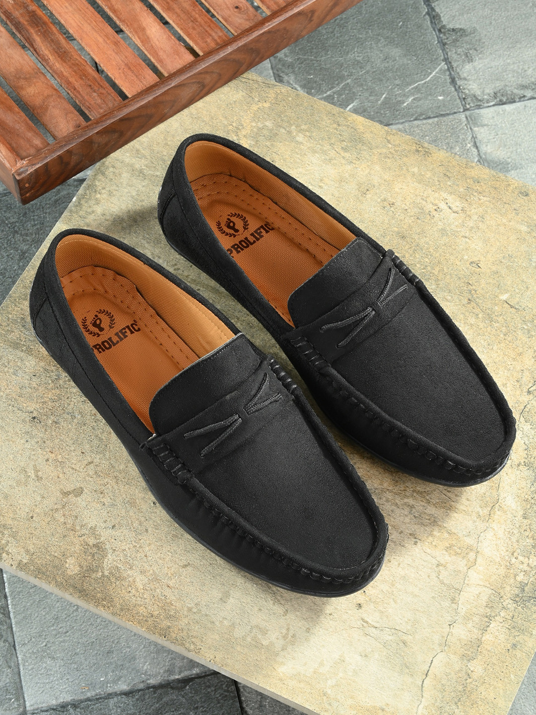 Buy Prolific Men Black Solid Loafers - Casual Shoes for Men 17776938 ...