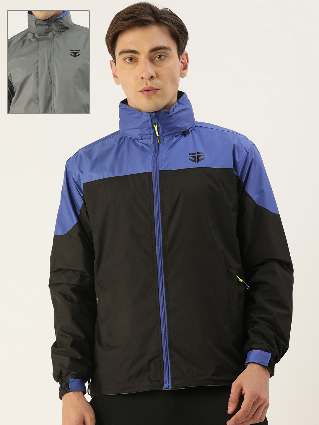 Buy Sports52 Wear Men Reversible Rain Jacket - Rain Jacket for Men ...