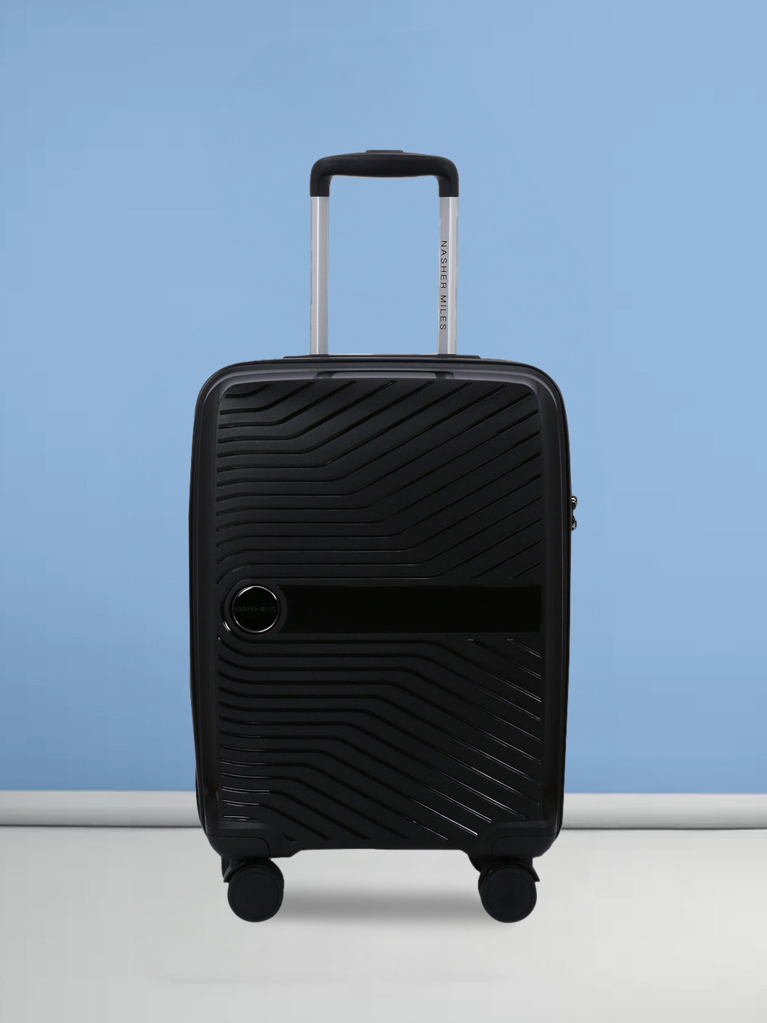 Buy Nasher Miles Bruges Textured Hard Sided Small Trolley Suitcase ...