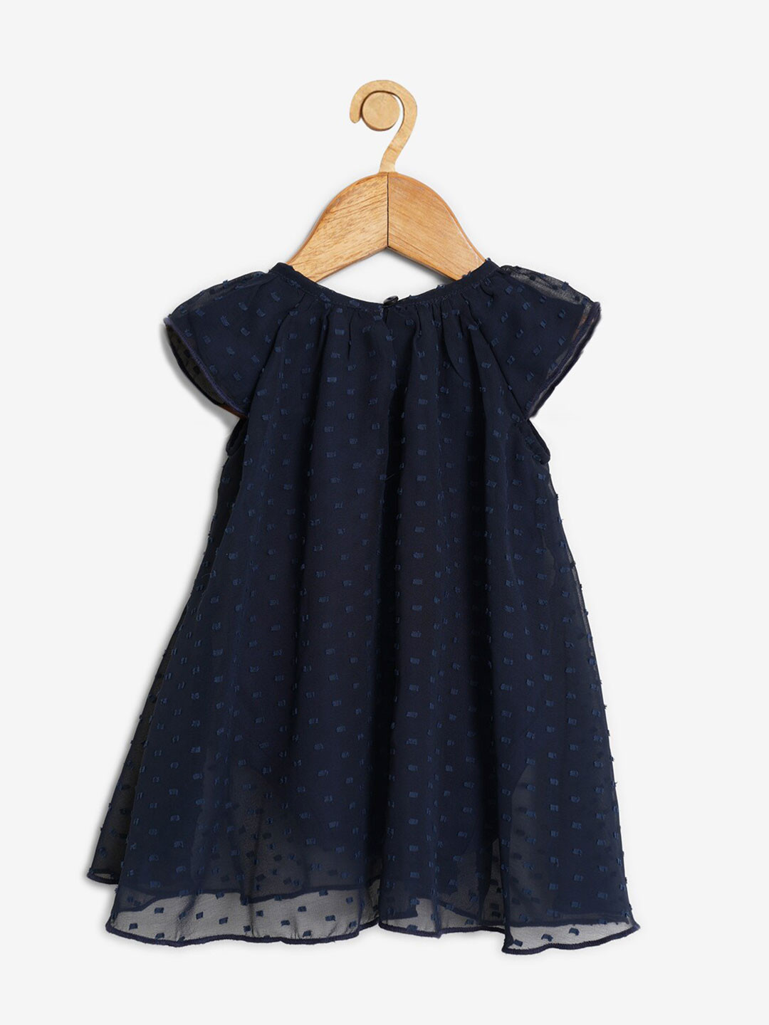 Buy Creative Kids Girls Navy Blue A Line Dress - Dresses for Girls ...