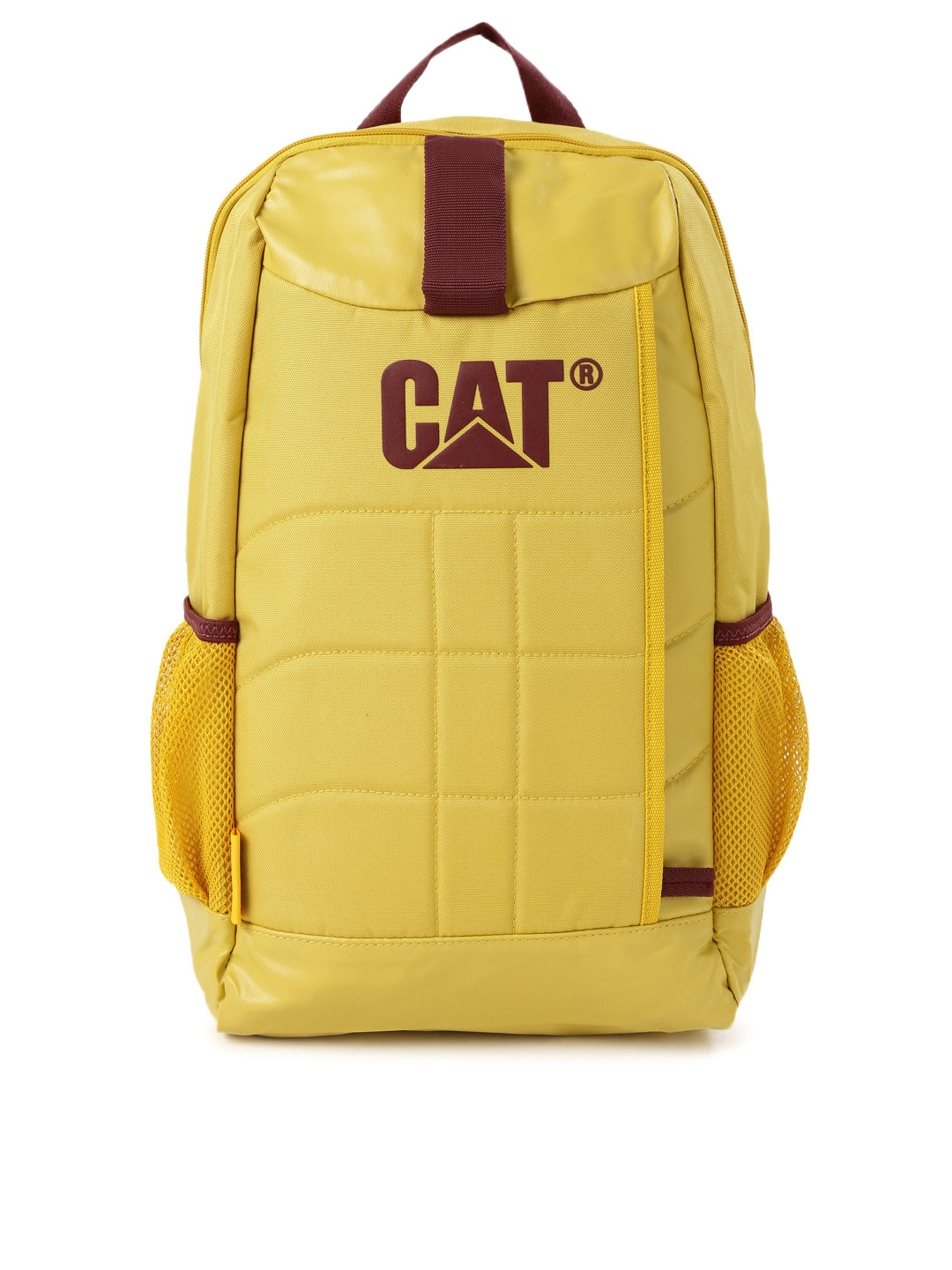 Buy CAT Unisex Yellow Benji EVO Backpack - Backpacks for Unisex 1778989 ...