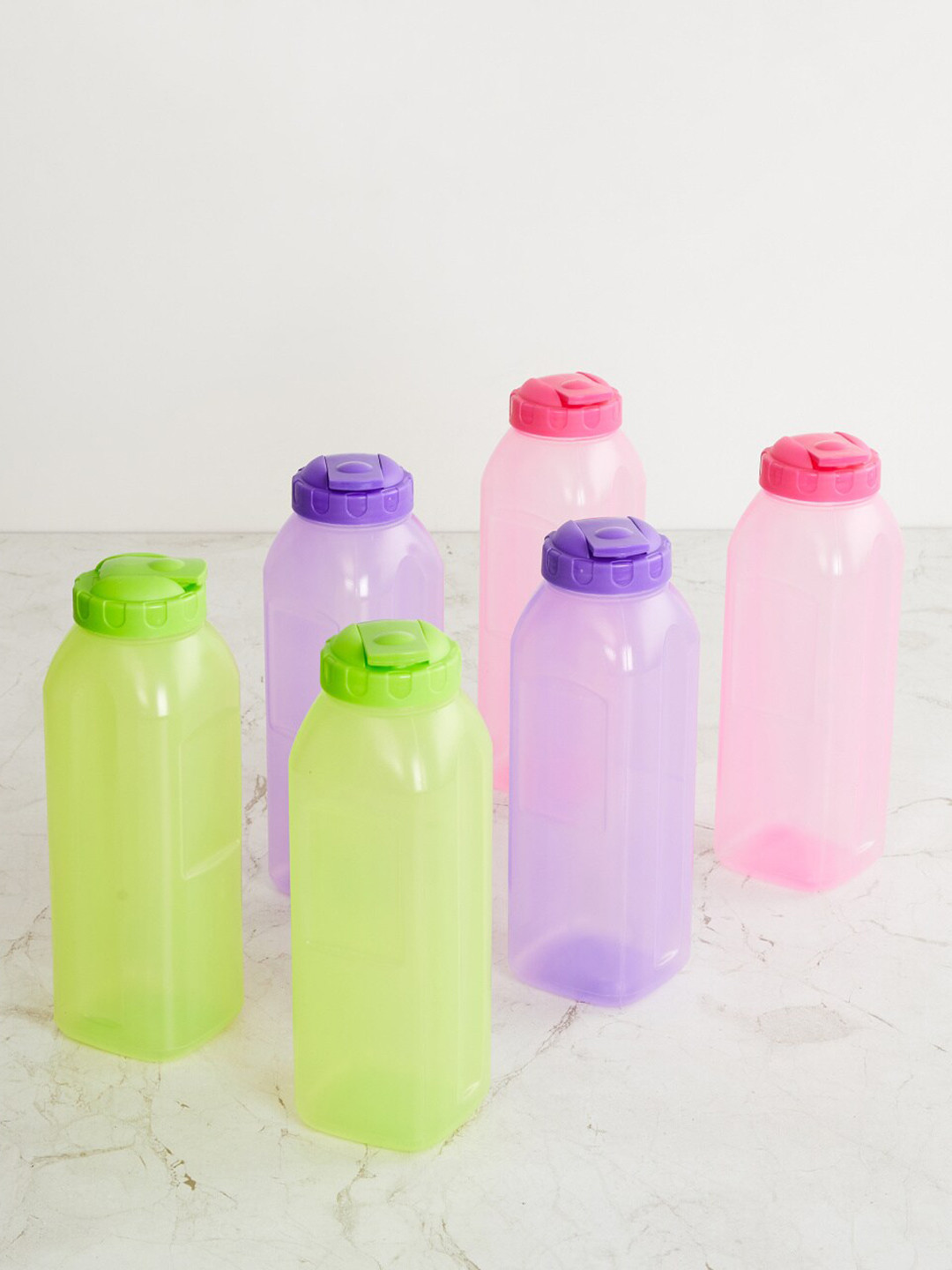 Buy Home Centre Multicolour Solid Water Bottle - Water Bottle for ...