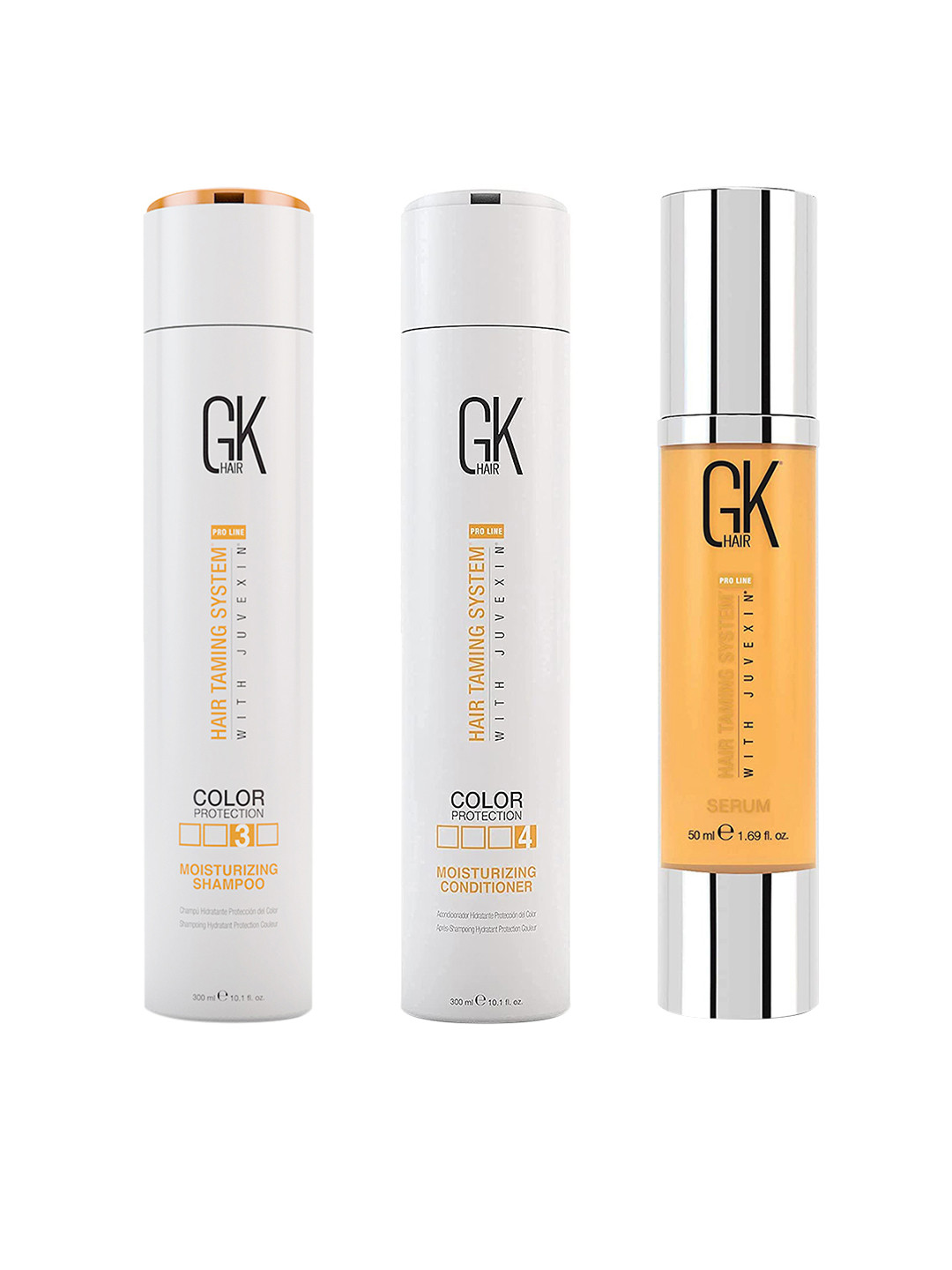 Buy GK HAIR Set Of Hair Taming System Color Protection Shampoo ...