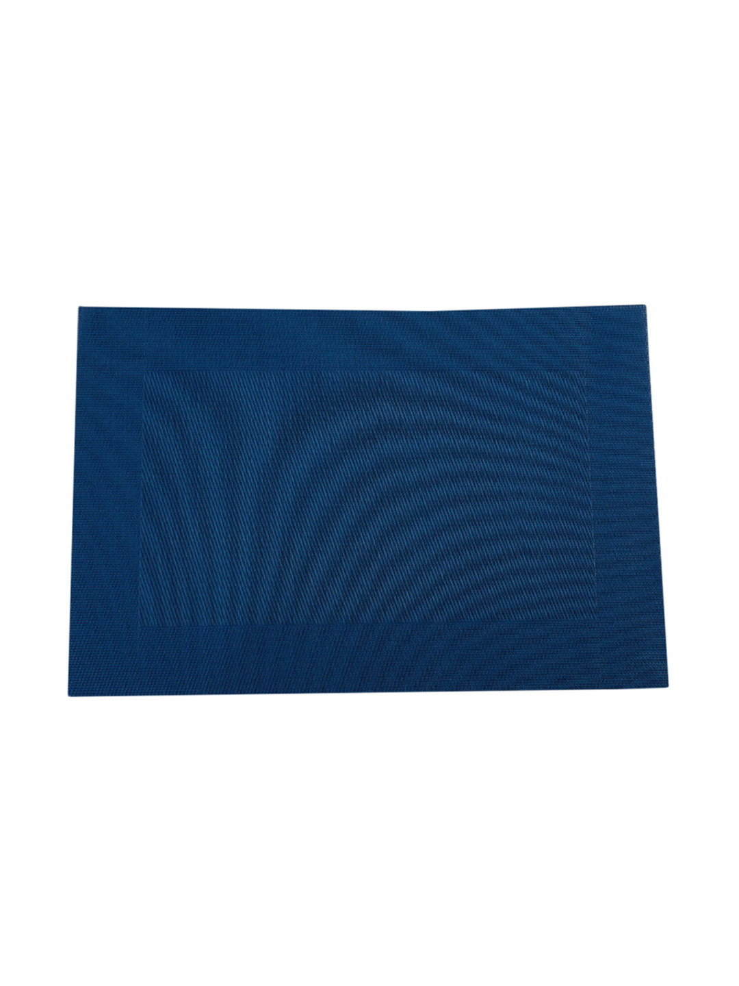 Buy Home Centre Colour Connect Set Of 6 Navy Blue Solid Placemats ...