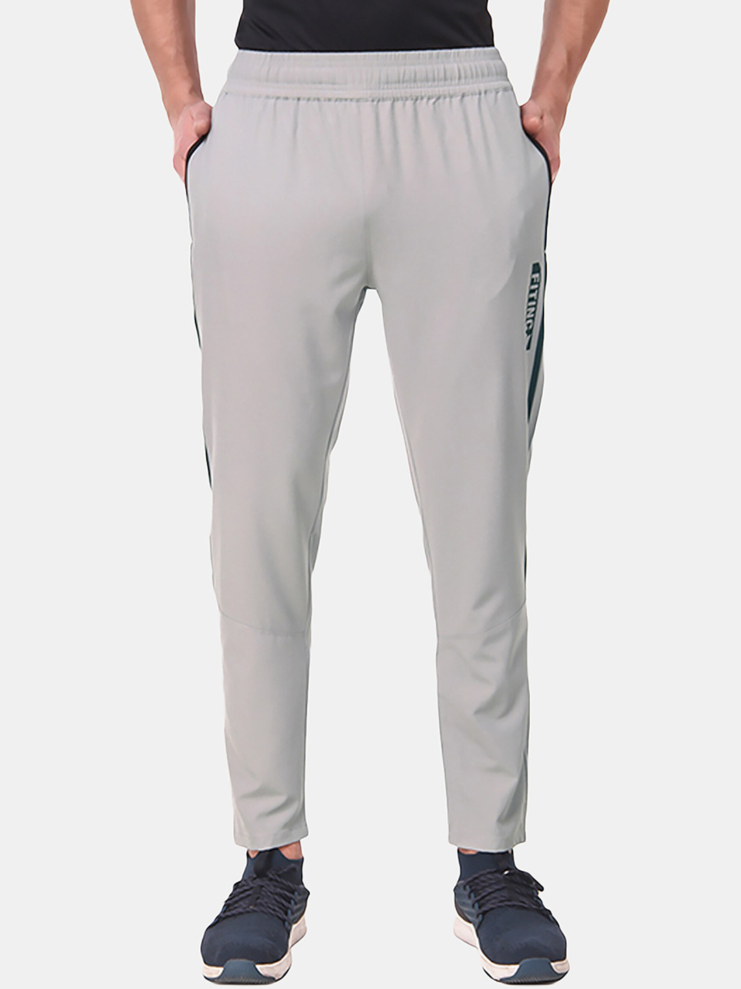 Buy FITINC Men Silver Track Pants - Track Pants for Men 17822750 | Myntra