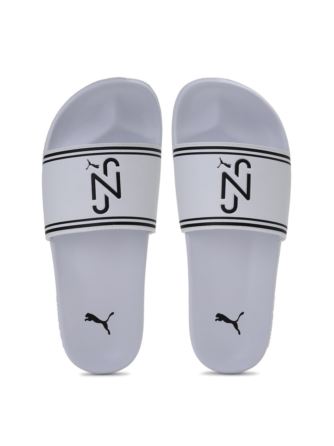 Buy Puma Unisex White Leadcat 2.0 Neymar Jr. Slides - Flip Flops for ...