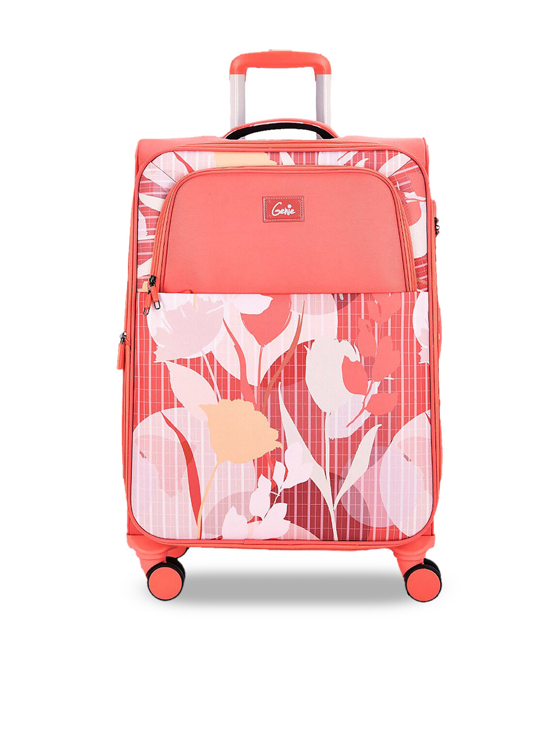 Buy Genie Unisex Printed Soft Sided Large Trolley Bag 129 L - Trolley ...