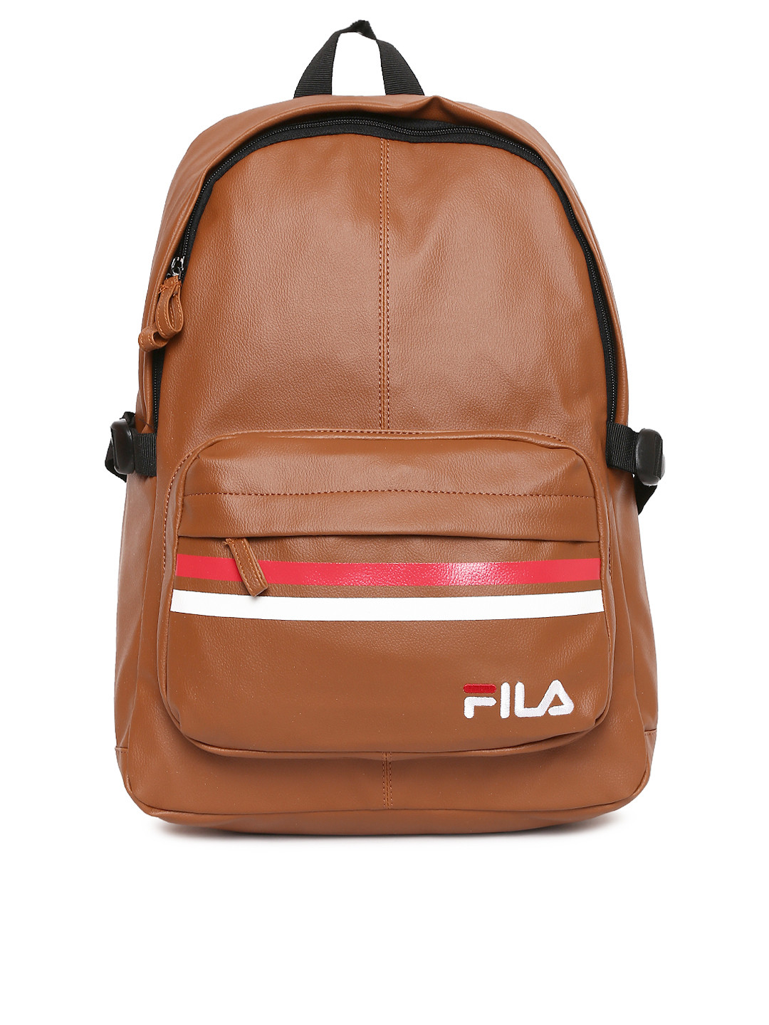Buy FILA Unisex Tan Brown Marko Laptop Backpack - Backpacks for Unisex ...