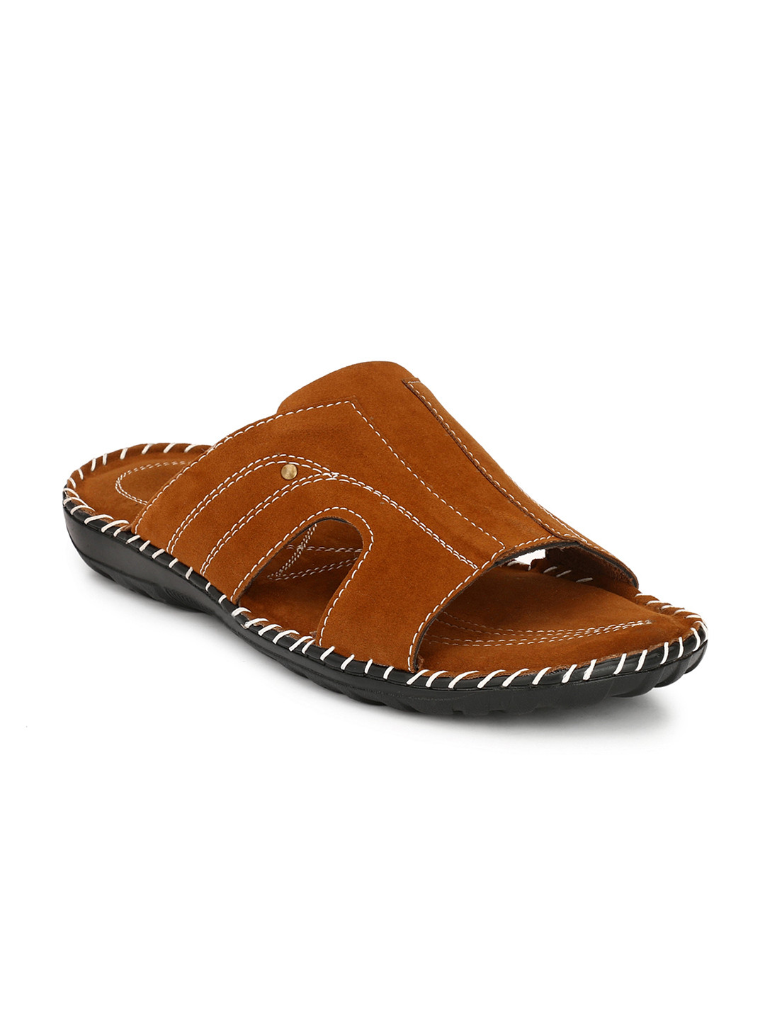 Buy AfroJack Tan Brown Sandals - Sandals for Men 1783760 | Myntra