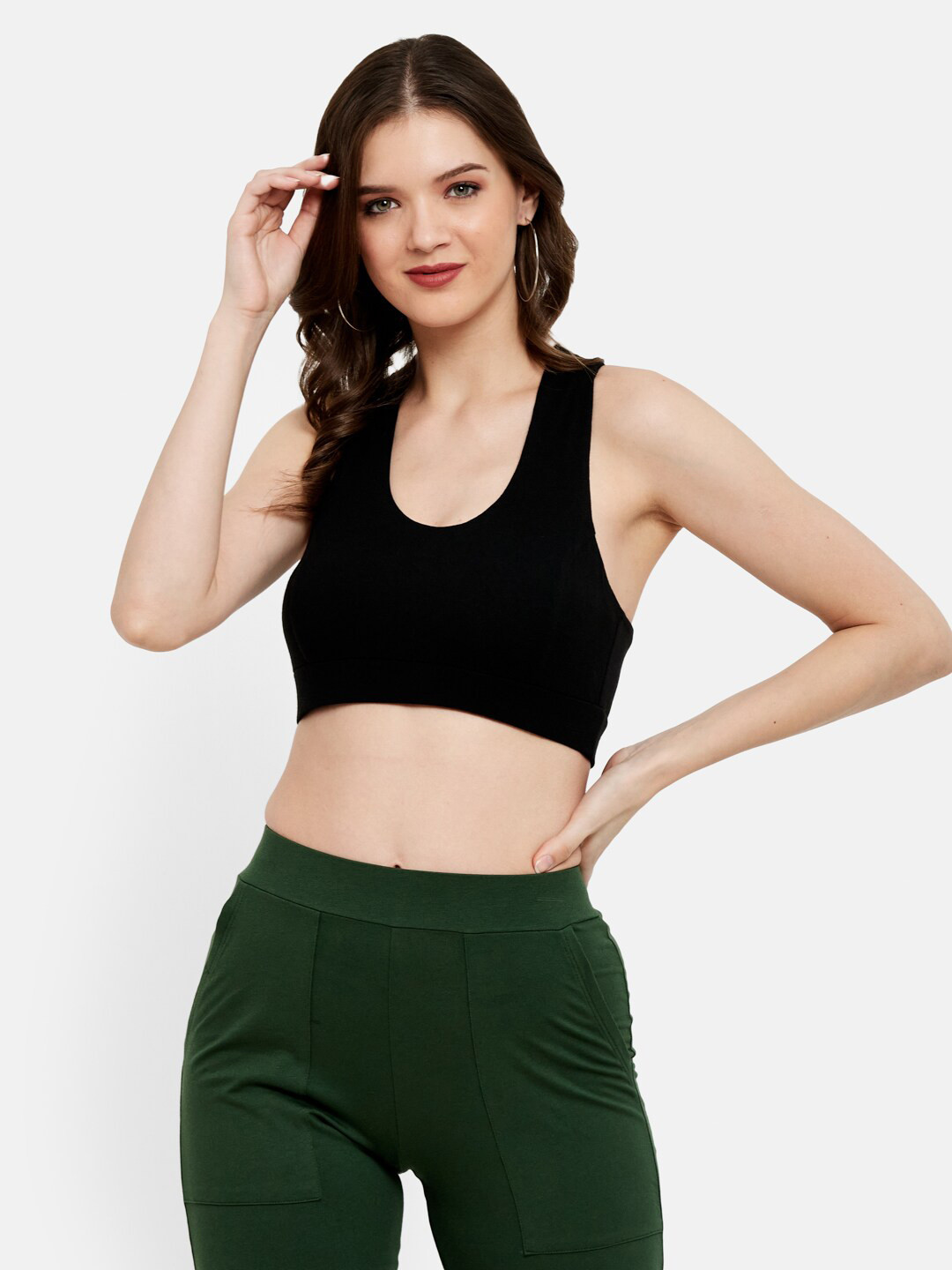 Buy UNMADE Black Bralette Crop Top - Tops for Women 17851532 | Myntra