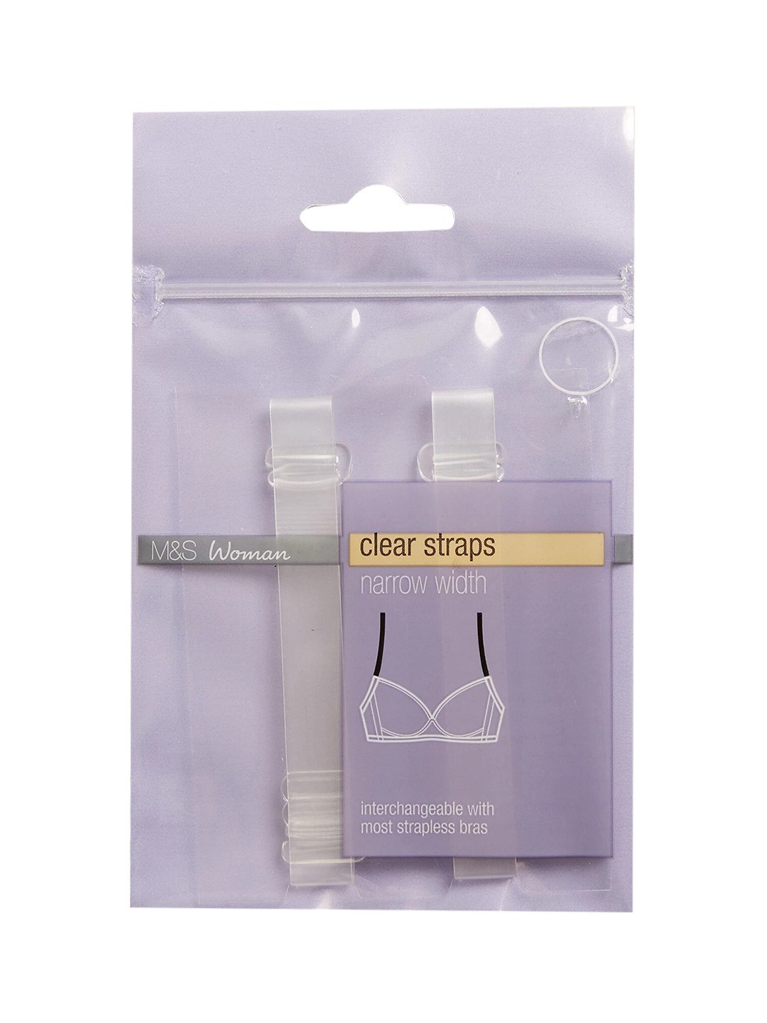 Buy Marks & Spencer Transparent Solid Detachable Bra Straps - Lingerie ...