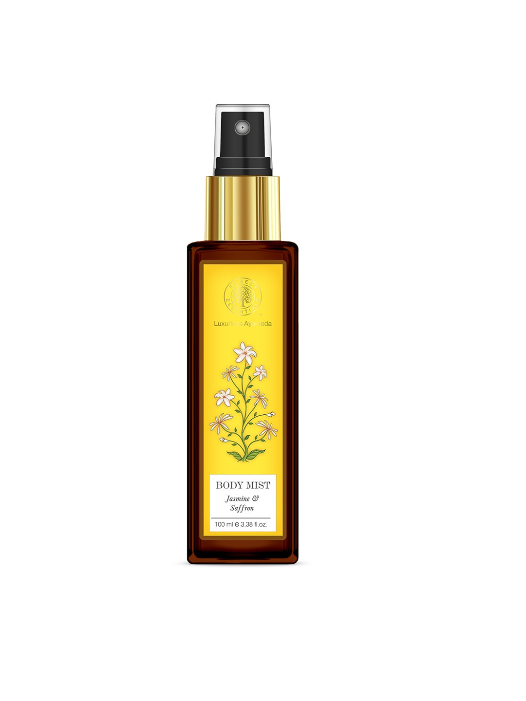 Buy Forest Essentials Sustainable Jasmine Saffron Body Mist 100 Ml ...