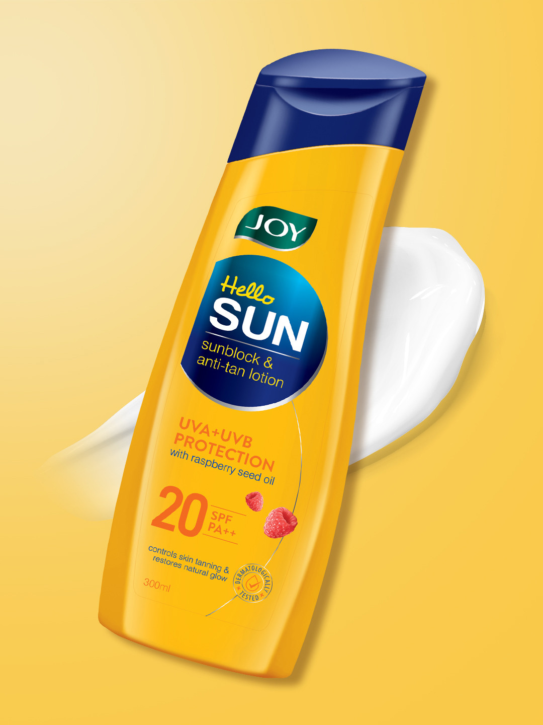 Buy JOY Sunscreen Body Lotion SPF 20 PA++ Controls Skin Tanning 300ml ...