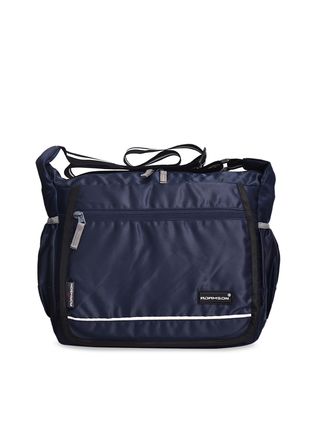 Buy ADAMSON Blue Structured Sling Bag - Handbags for Unisex 17877322 ...