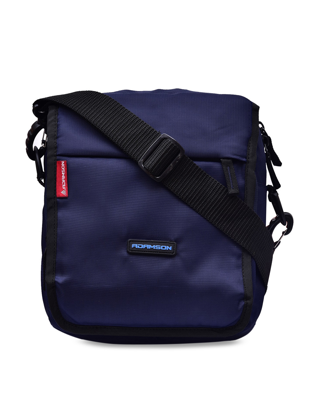 Buy ADAMSON Blue Structured Sling Bag - Handbags for Unisex 17877390 ...