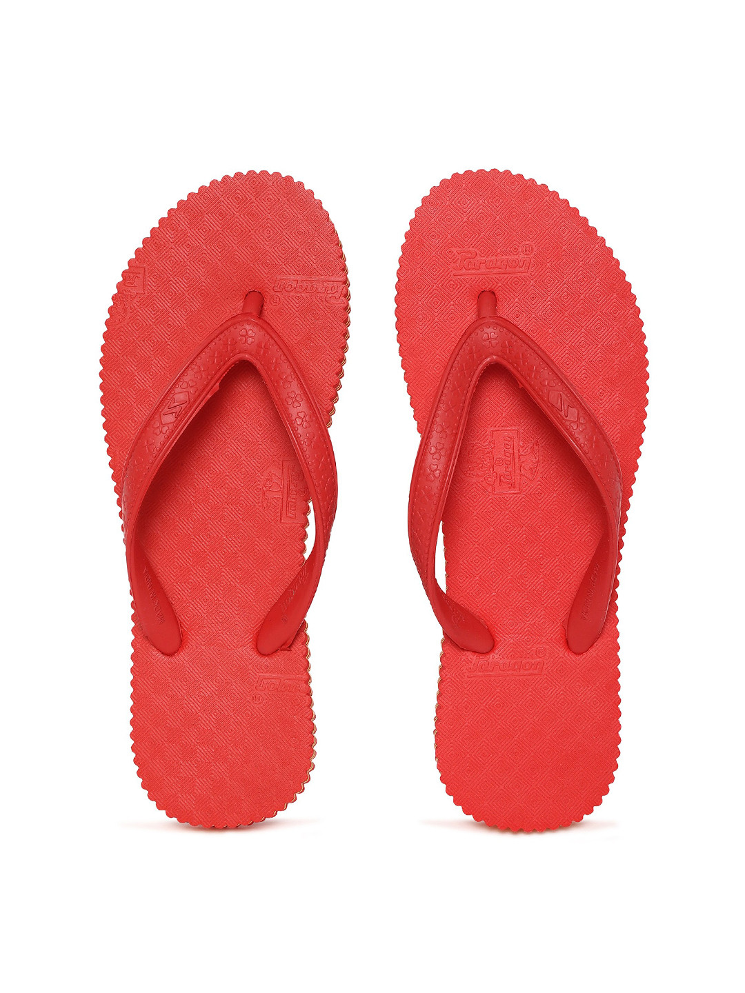 Buy Paragon Women Red Rubber Thong Flip Flops - Flip Flops for Women ...
