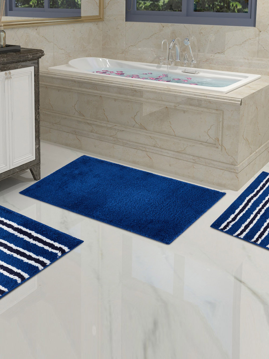 Buy Home Centre Unisex Blue Floor Mats & Dhurries - Floor Mats ...